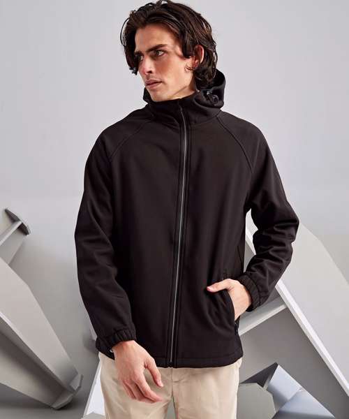Hooded 2-layer softshell jacket | TS009