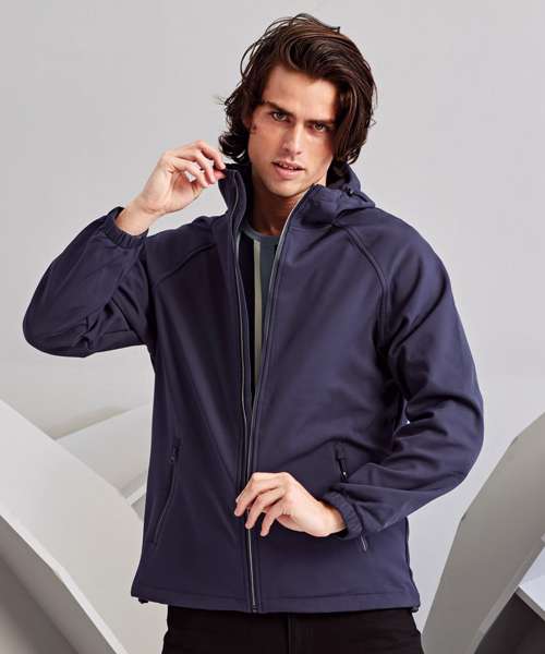 Hooded 2-layer softshell jacket | TS009
